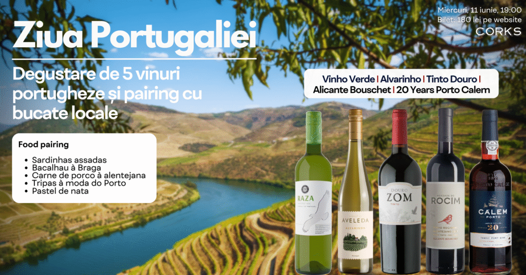 Ziua Portugaliei | Wine & Food Pairing Evening - Corks