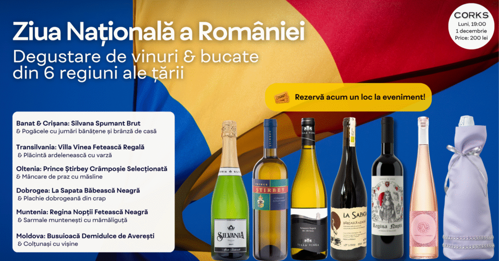 Ziua Națională a României | Degustare de vinuri & bucate din 6 regiuni ...