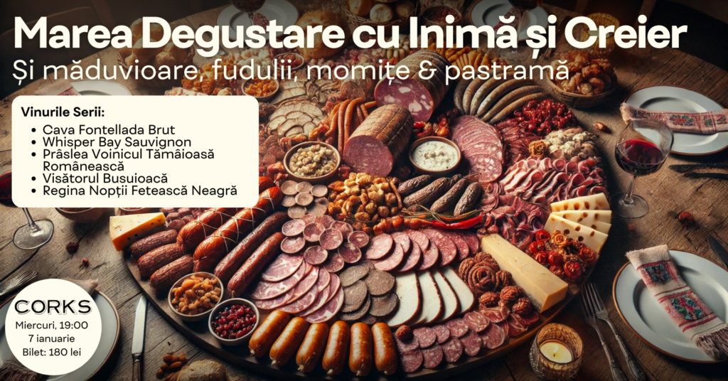 🎯 Marea Degustare cu Inimă și Creier - Corks