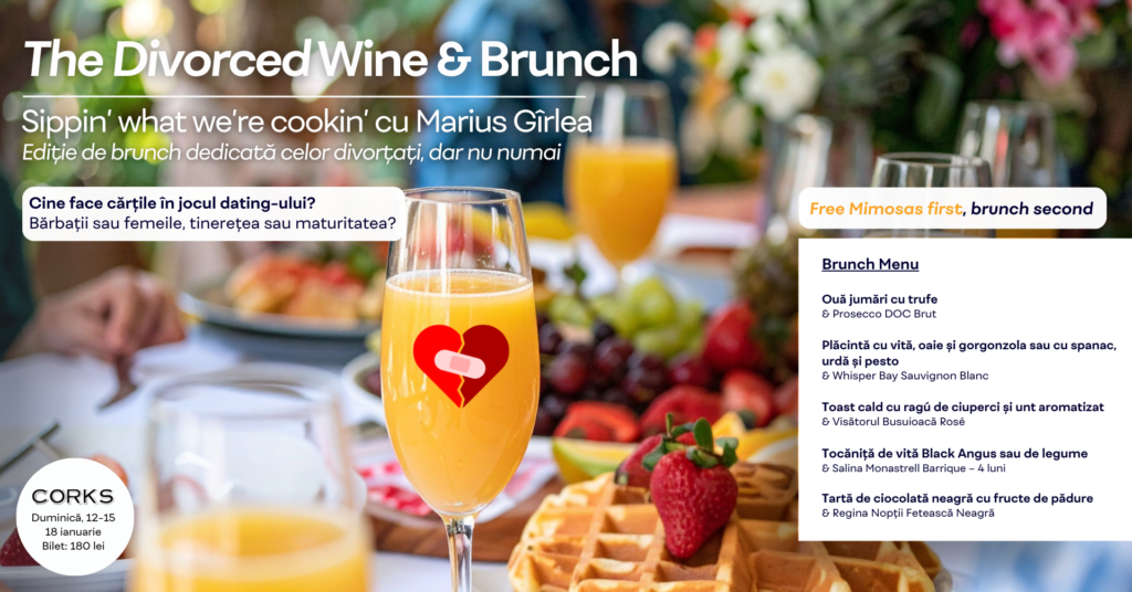 The Divorced Wine & Brunch cu Marius Gîrlea - Corks